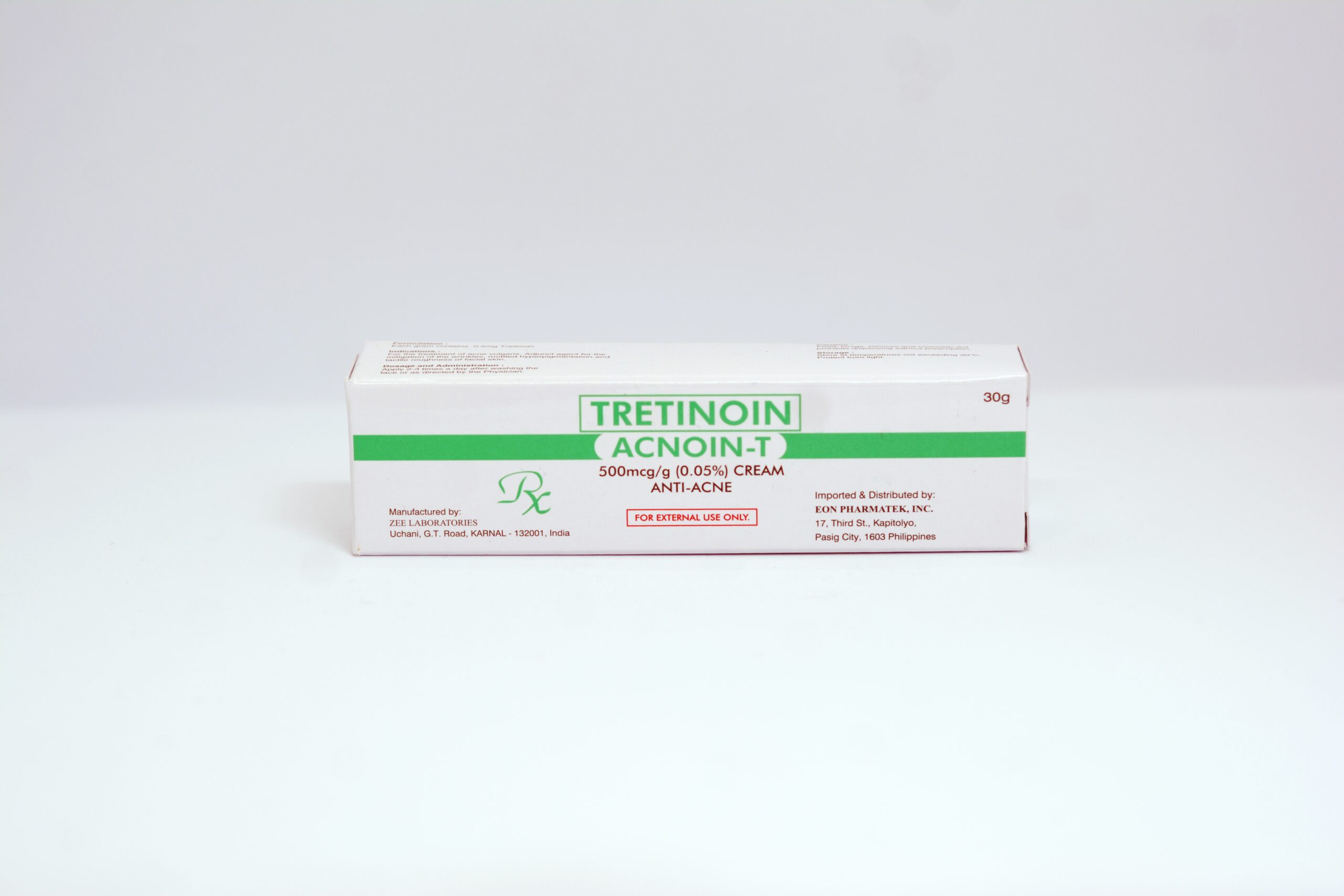 TRETINOIN ACNOIN T-CREAM - YouthPlus Medical Group